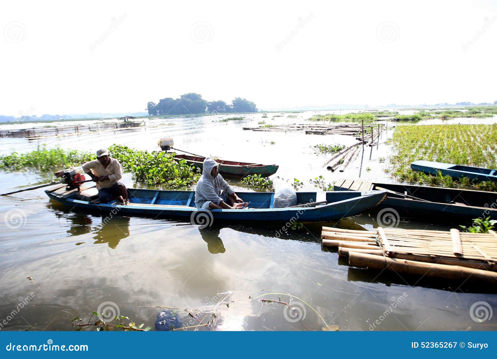 Fishermen editorial photography. Image of plant, boyolali - 52365267
