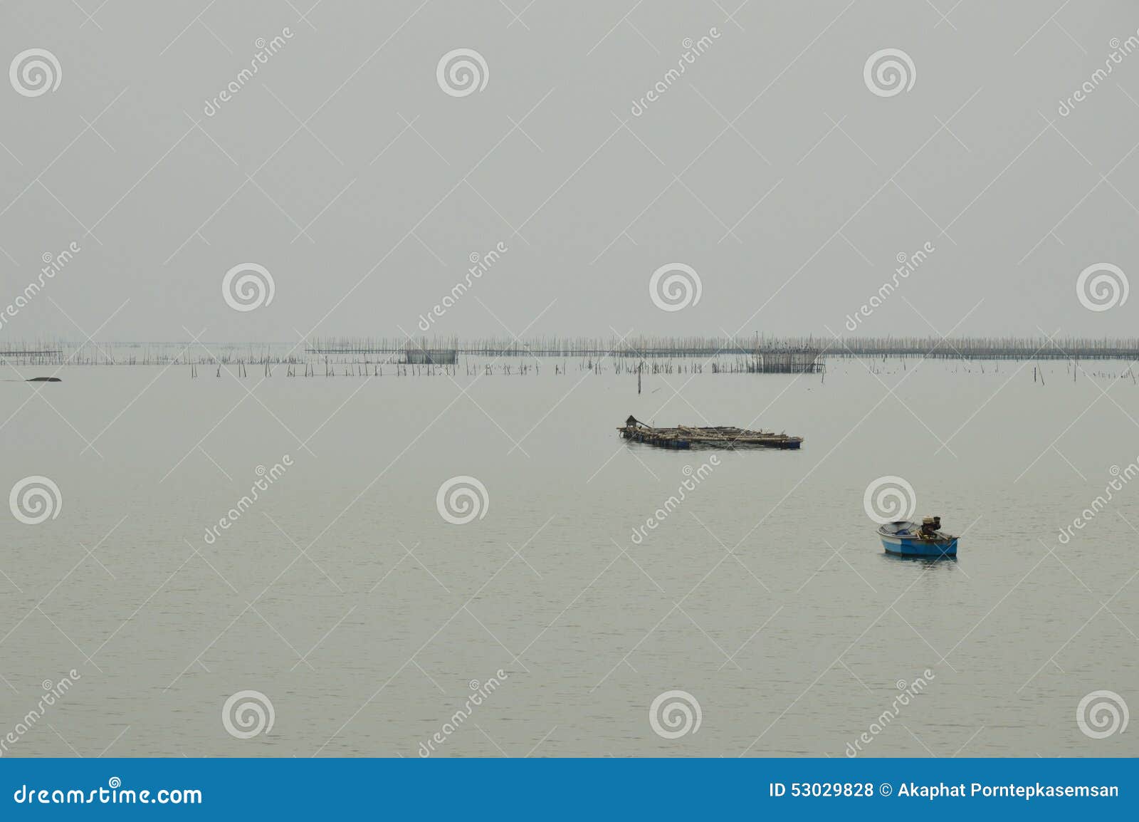 Fishery Boat Floating Dull Sea Stock Photos - Free & Royalty-Free Stock ...