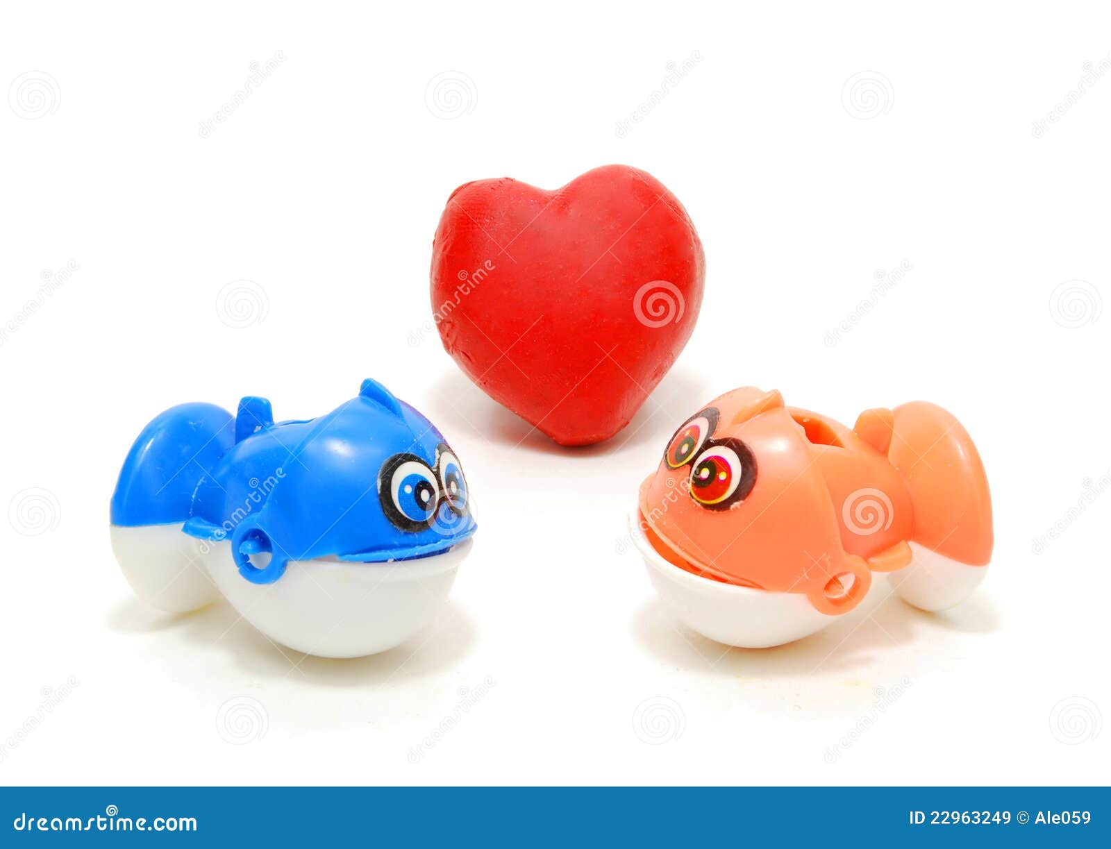 Fishes in Love stock image. Image of fish, sign, shape - 22963249