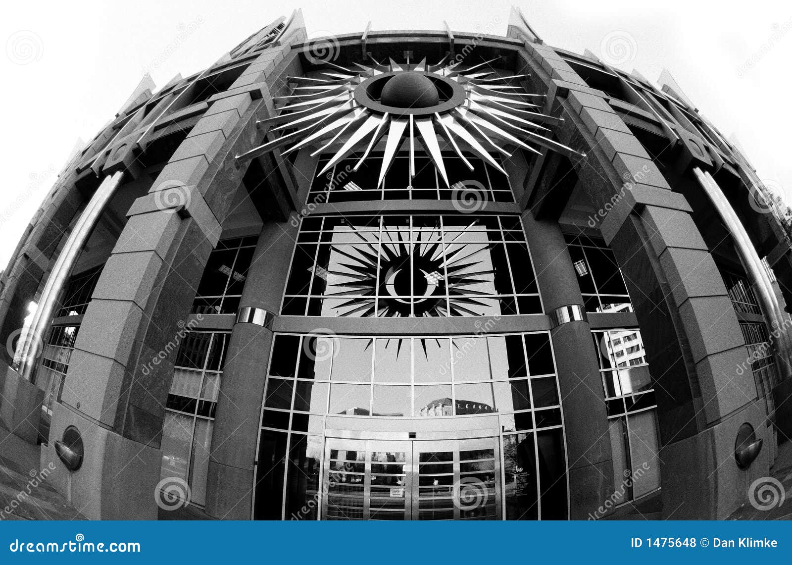 Fisheye Buildings stock photo. Image of gray, arizona - 1475648