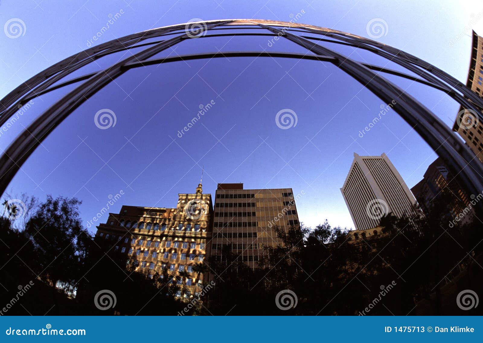 Fisheye Buildings stock image. Image of metro, grey, arizona - 1475713