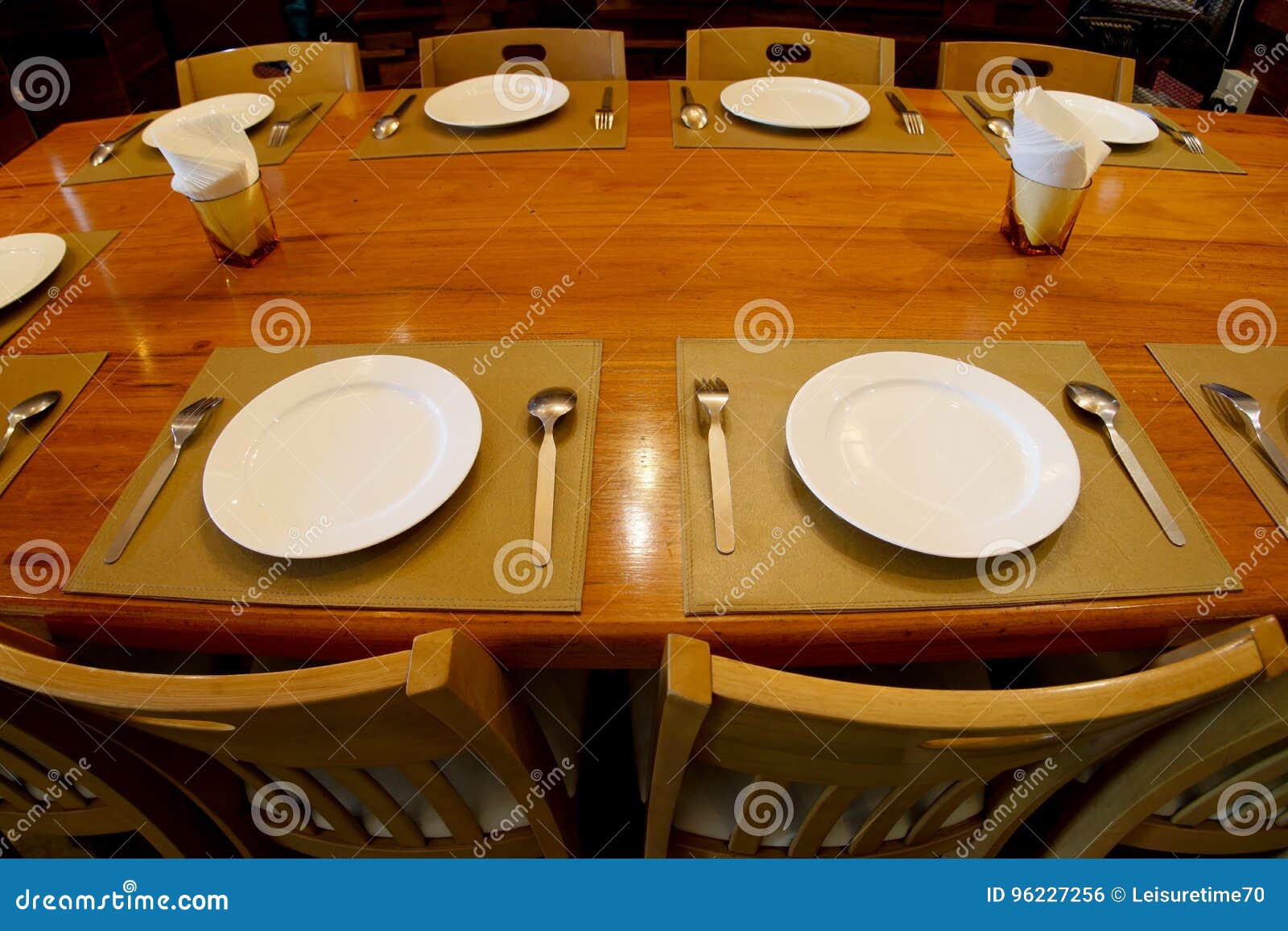 Fisheye Photo of Restaurant Dining Table Stock Photo - Image of ...