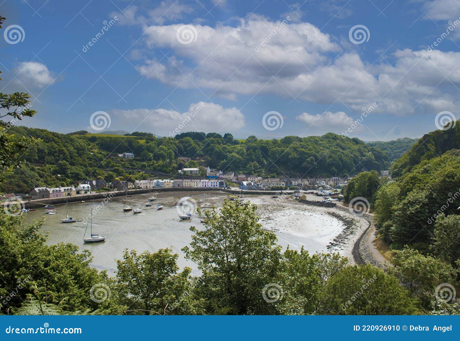 Fishguard Lower Town Holiday Destination Editorial Image - Image of ...