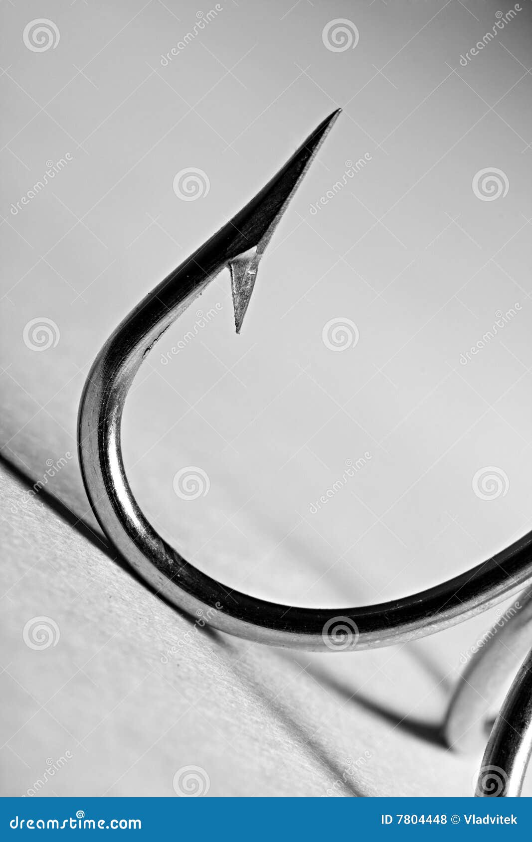 Fishhook close-up stock photo. Image of metal, marine - 7804448