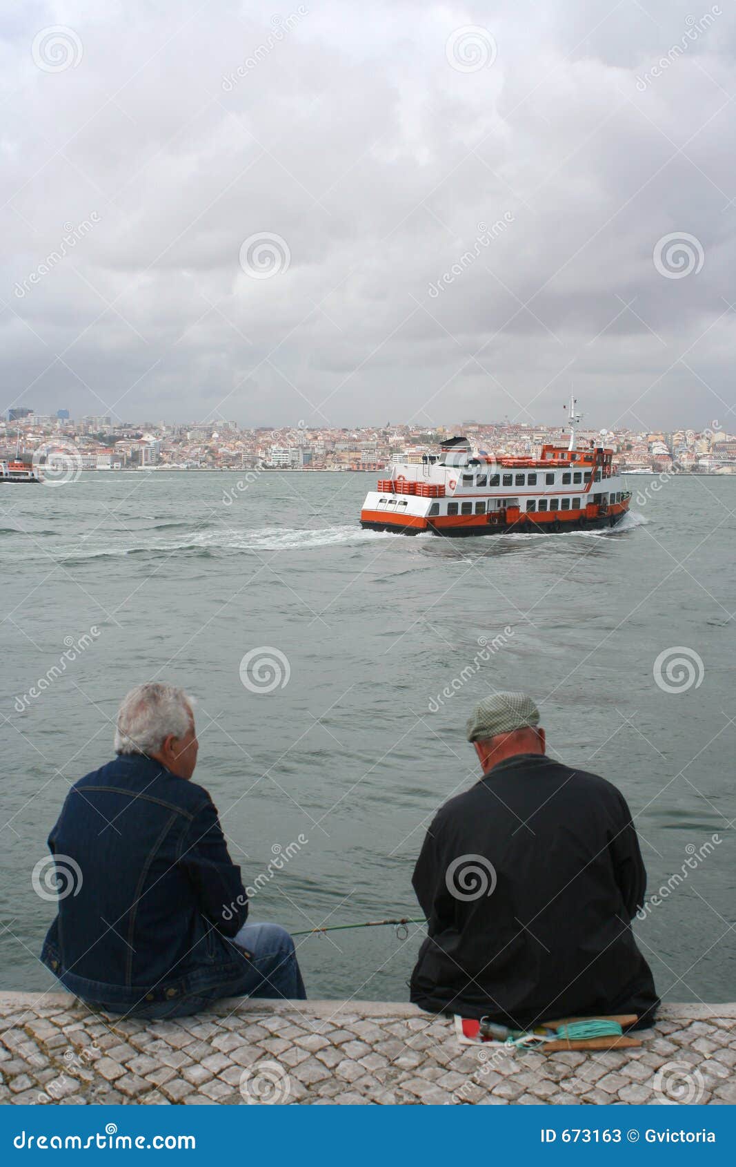Fishing stock image. Image of line, fisherman, ferries - 673163