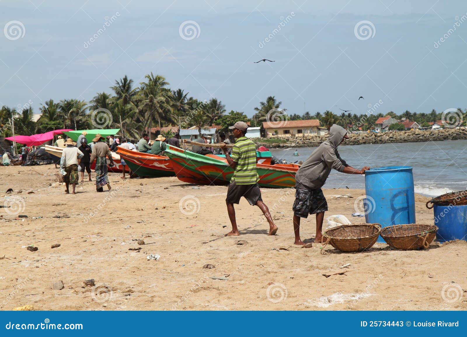 Fishing activities editorial stock photo. Image of basket - 25734443