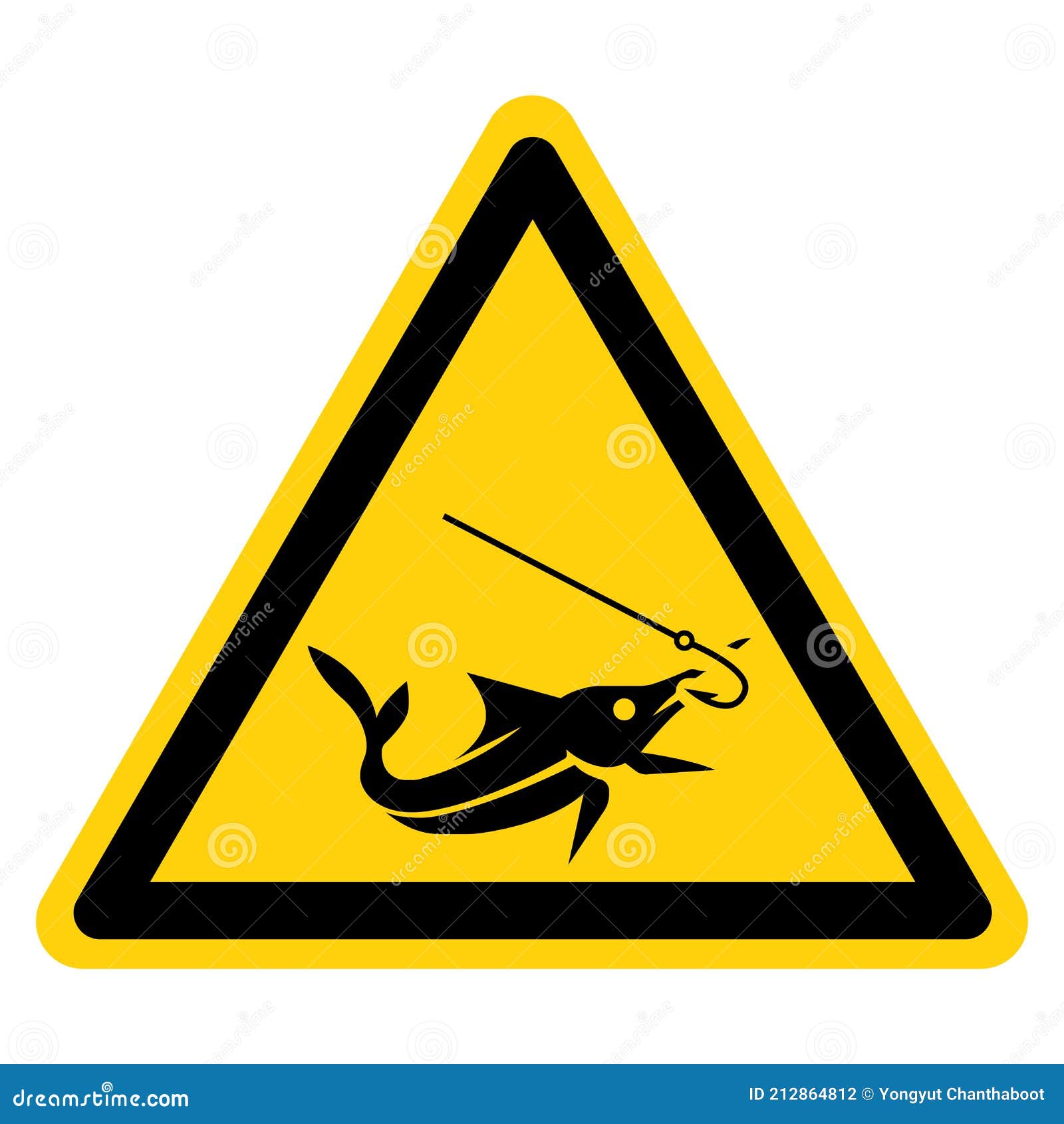 Fishing Area Symbol Sign ,Vector Illustration, Isolate on White ...