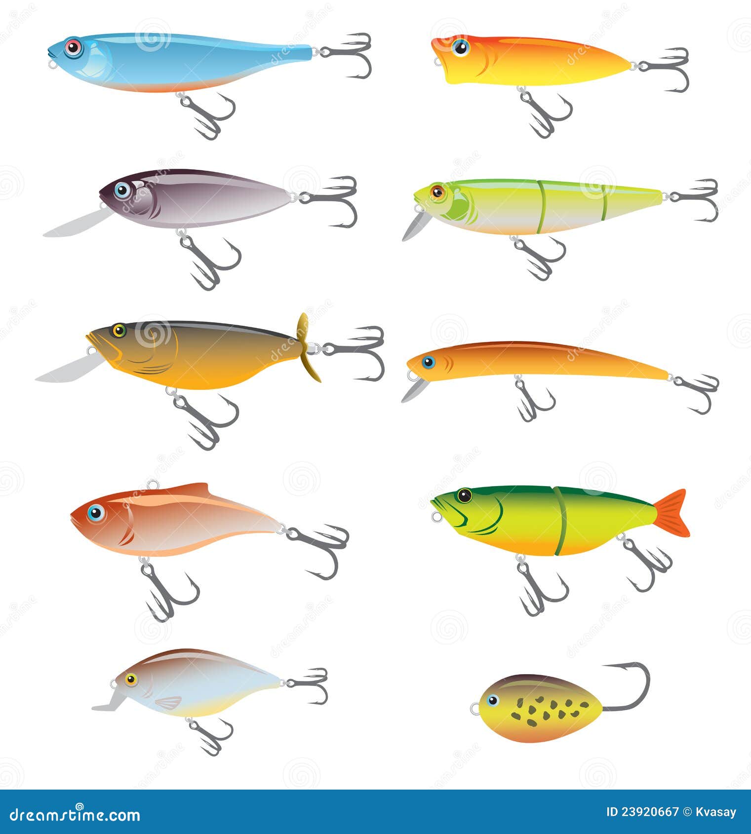 Fishing bait stock vector. Illustration of fisherman - 23920667
