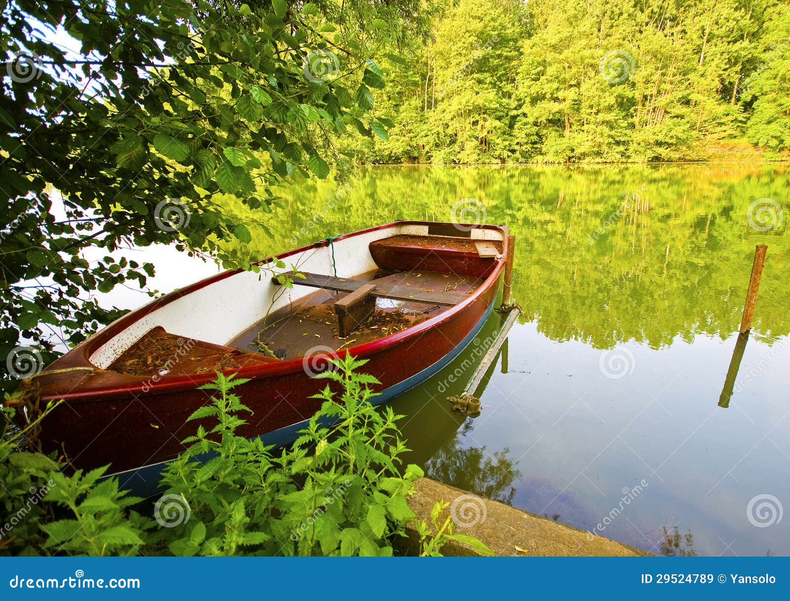 Fishing bark boat stock image. Image of barge, abandonned - 29524789
