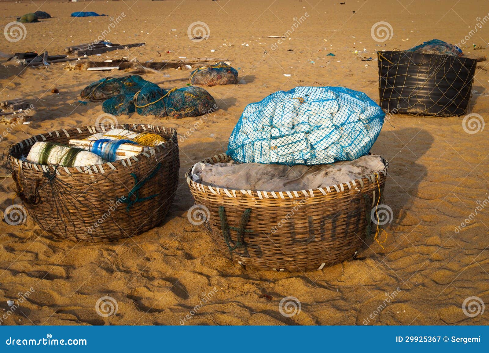 Fishing basket stock image. Image of network, equipment - 29925367