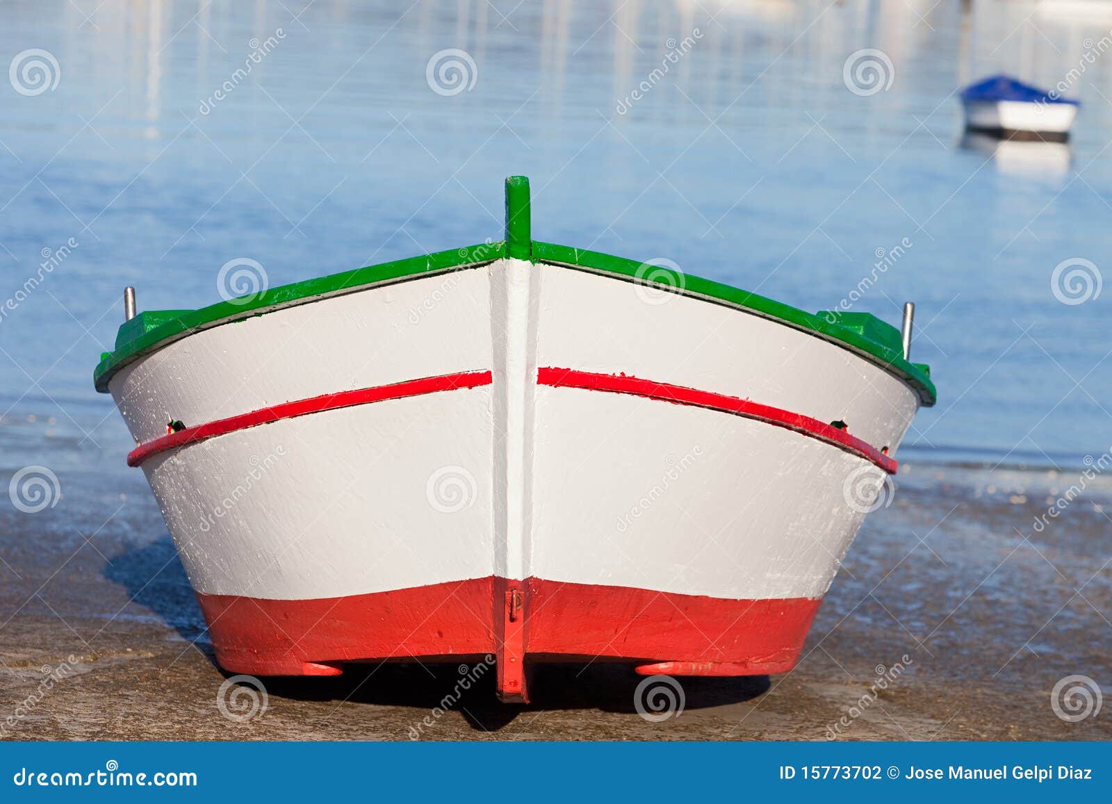 Fishing boat stock photo. Image of beautiful, tranquility - 15773702