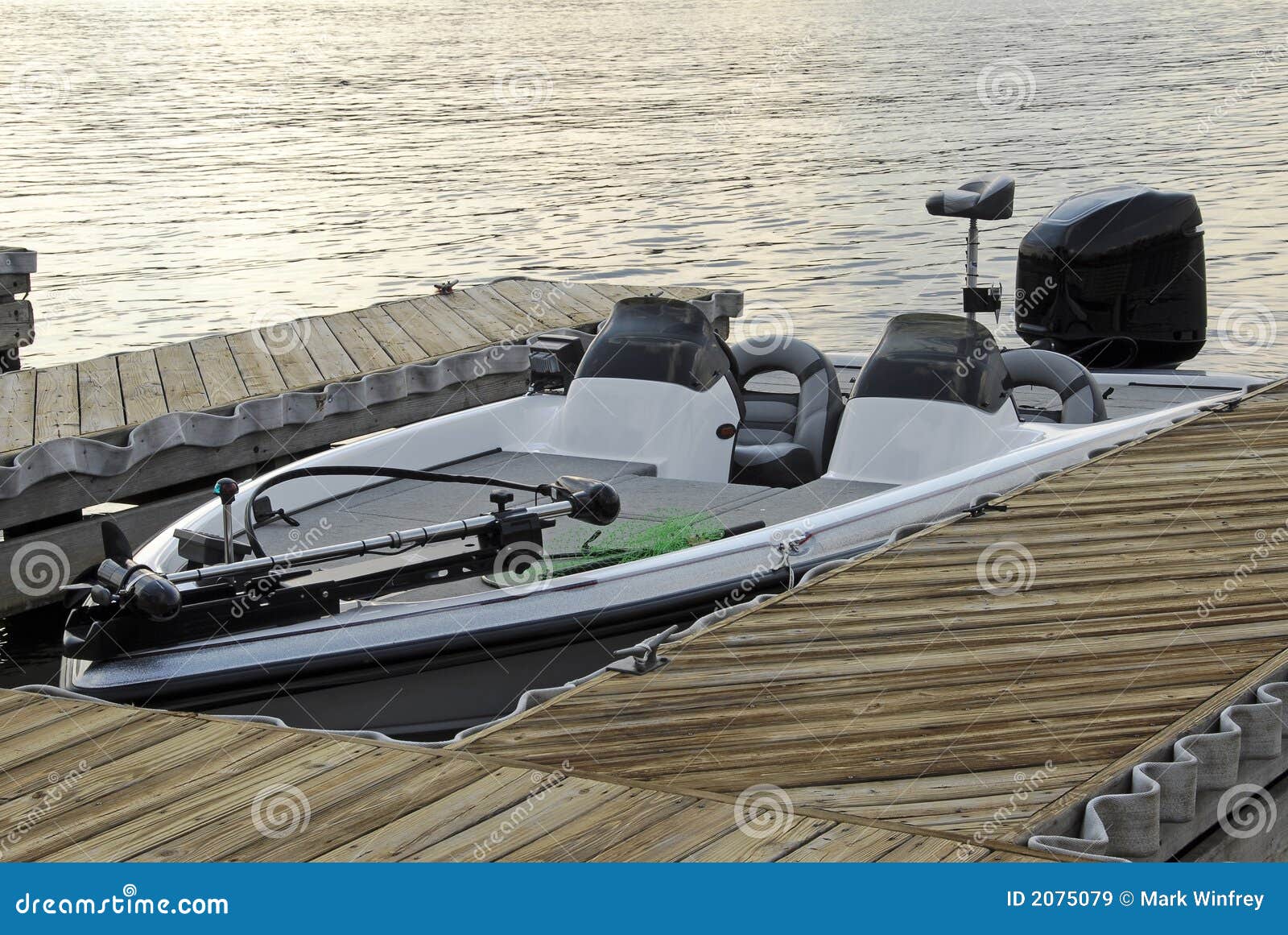 Fishing Boat stock image. Image of lake, summer, coast - 2075079