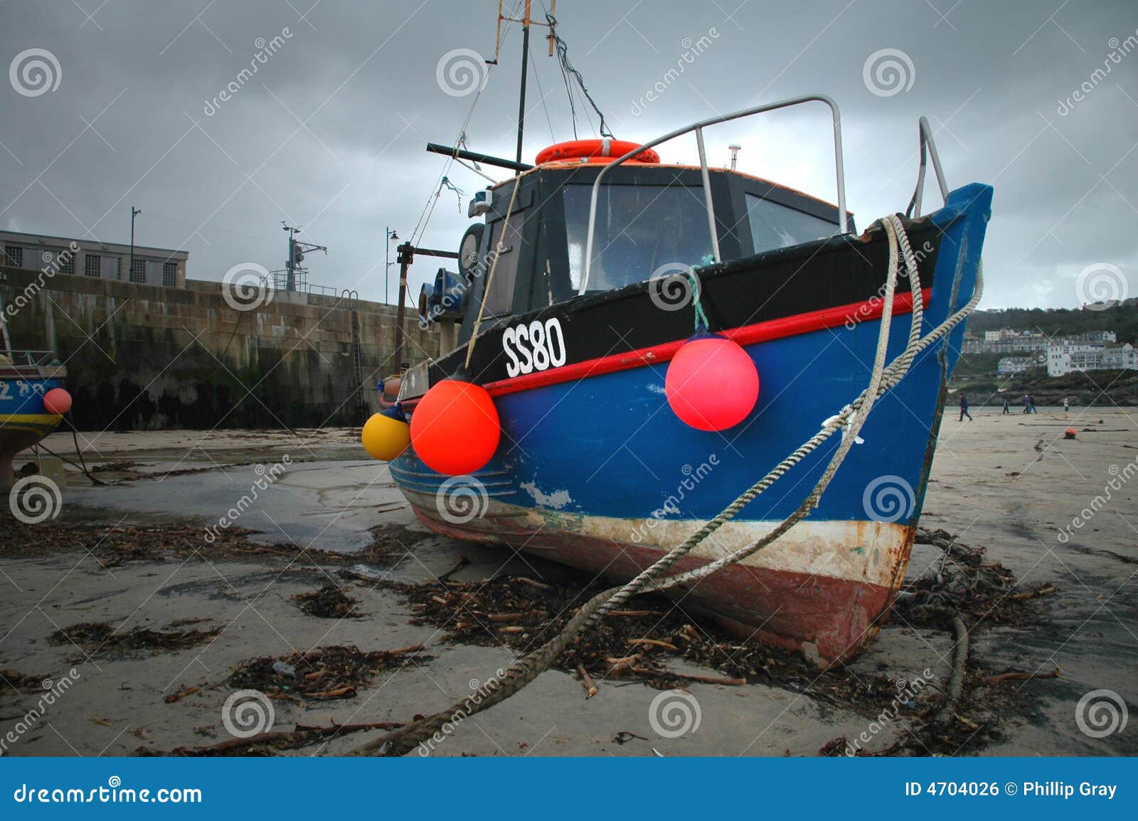 Fishing Boat stock photo. Image of colour, food, ship - 4704026