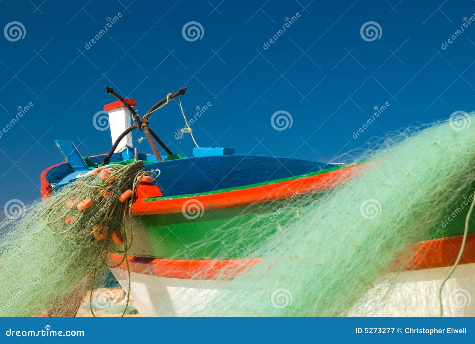 Fishing Boat Abstract stock image. Image of green, white - 5273277