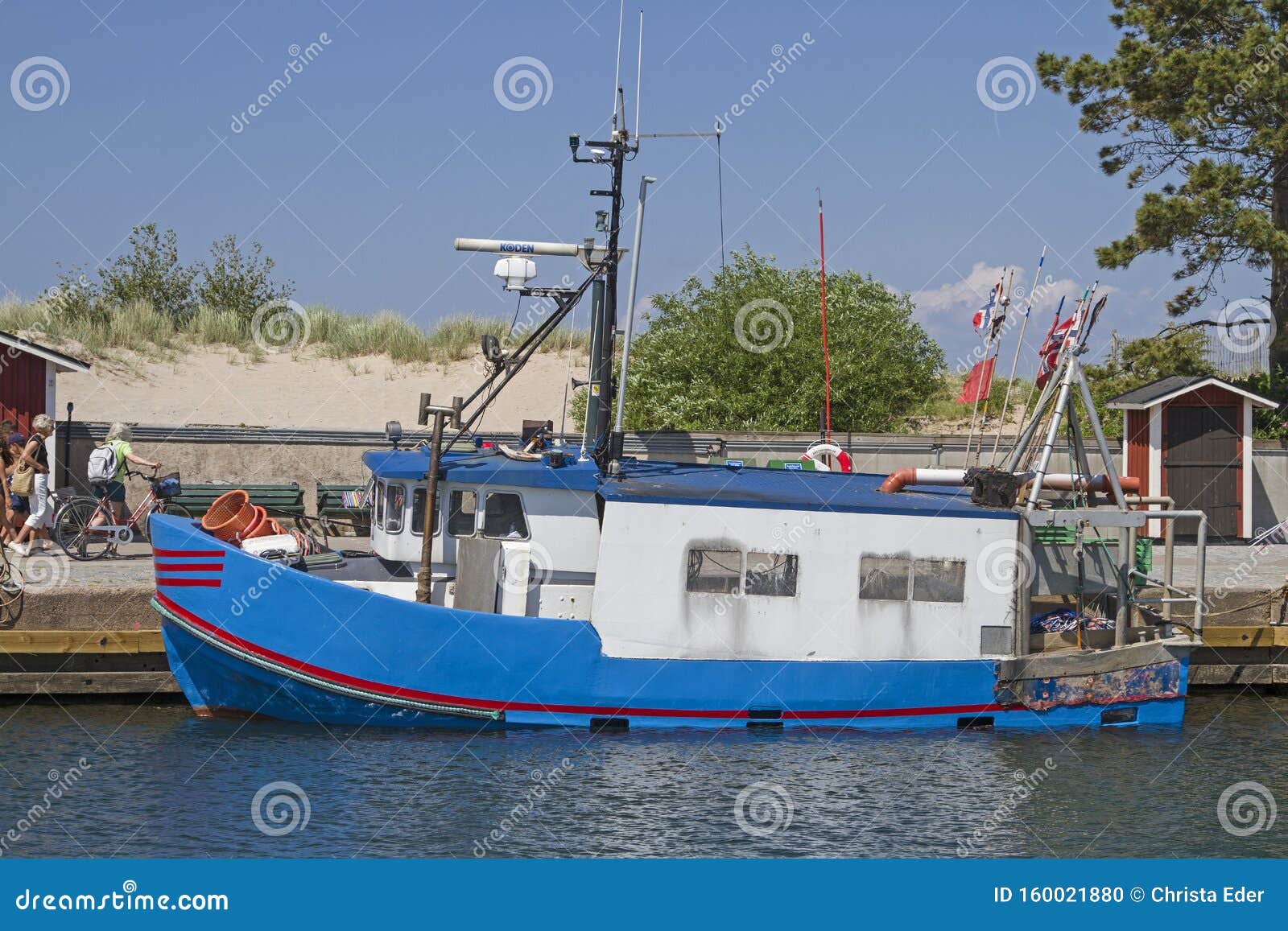 Fishing Boat in the Port of Batad Stock Photo - Image of scandinavia ...
