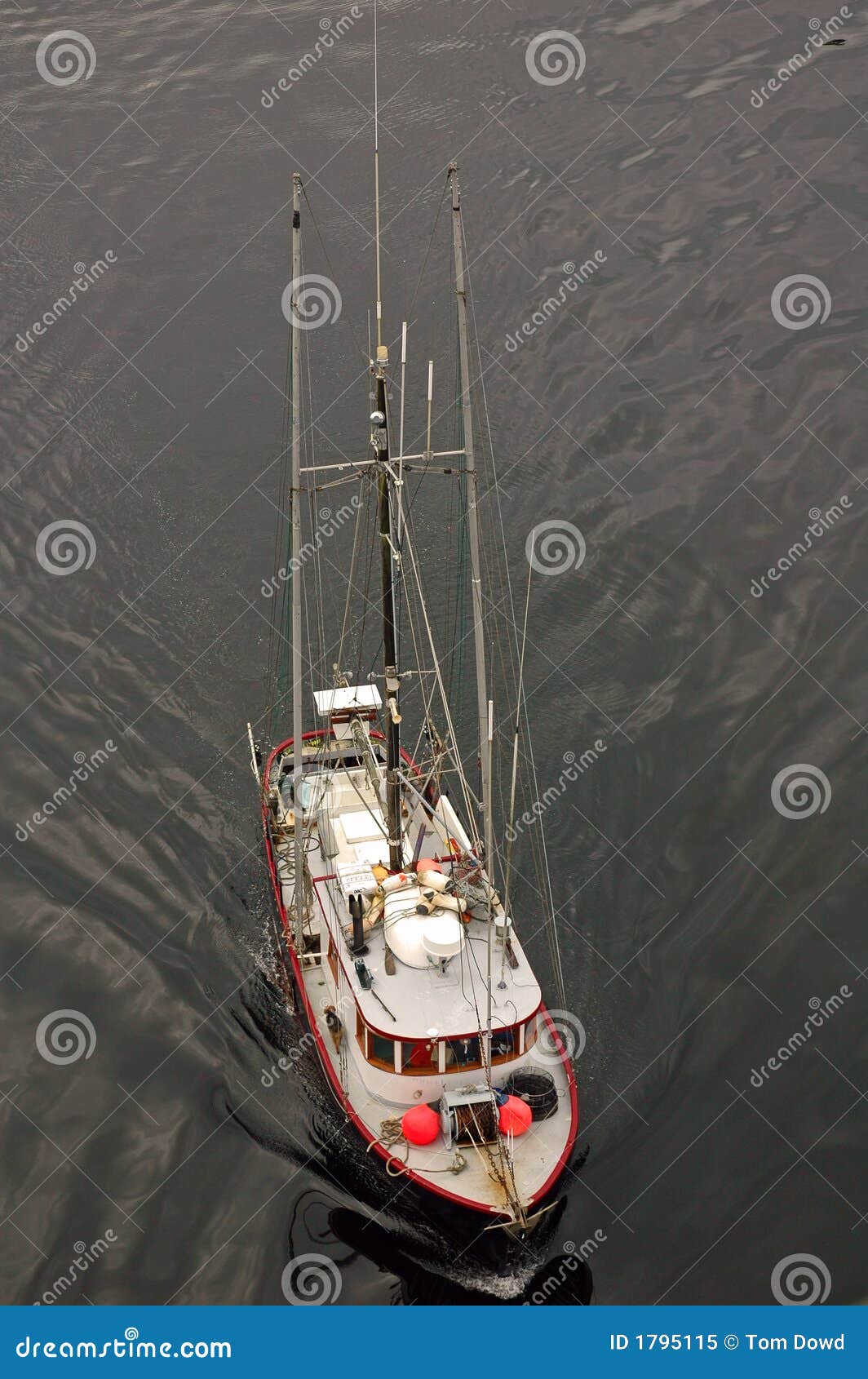 Fishing Boat Sitka Alaska stock image. Image of black - 1795115