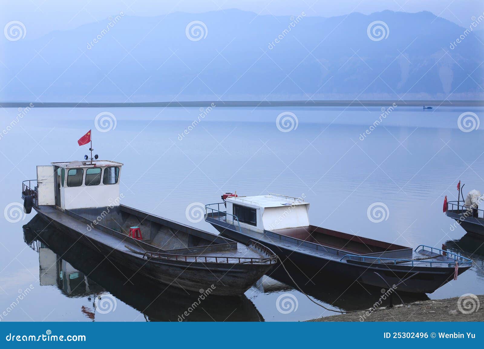 Fishing boats stock photo. Image of floating, triangular - 25302496
