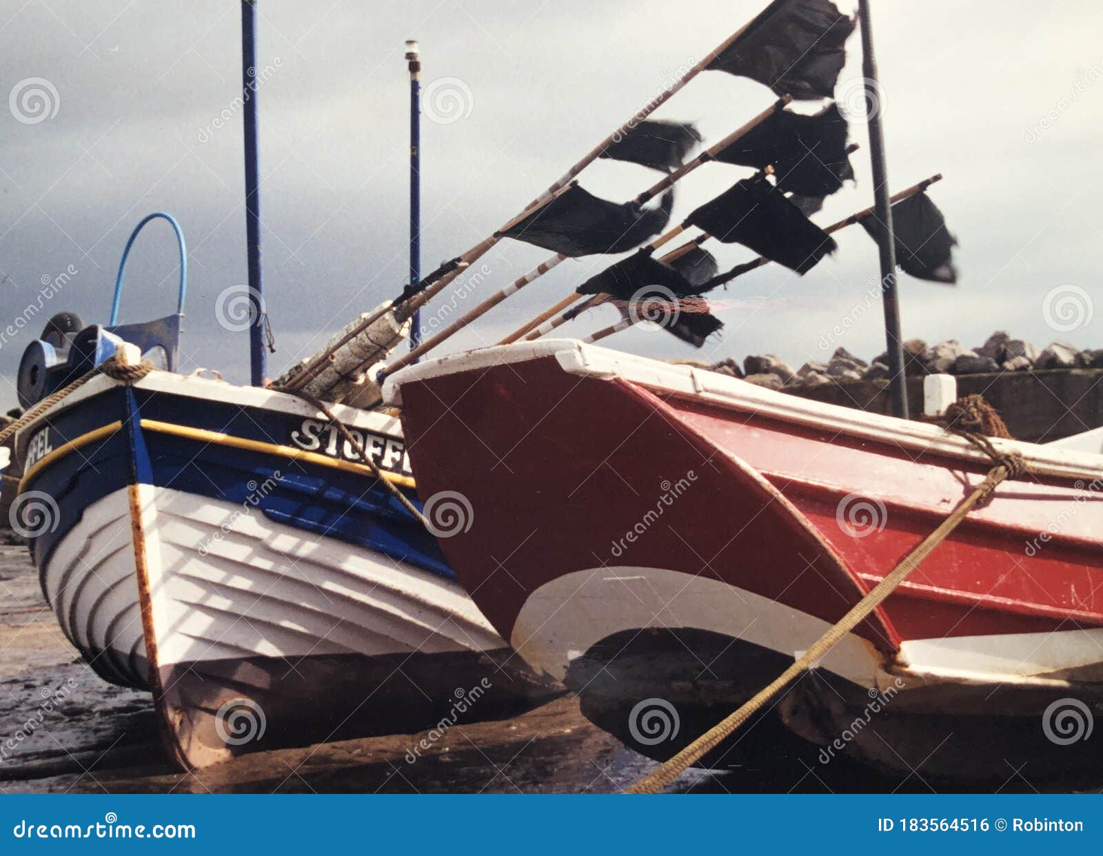 Fishing boats editorial photo. Image of coastal, boats - 183564516