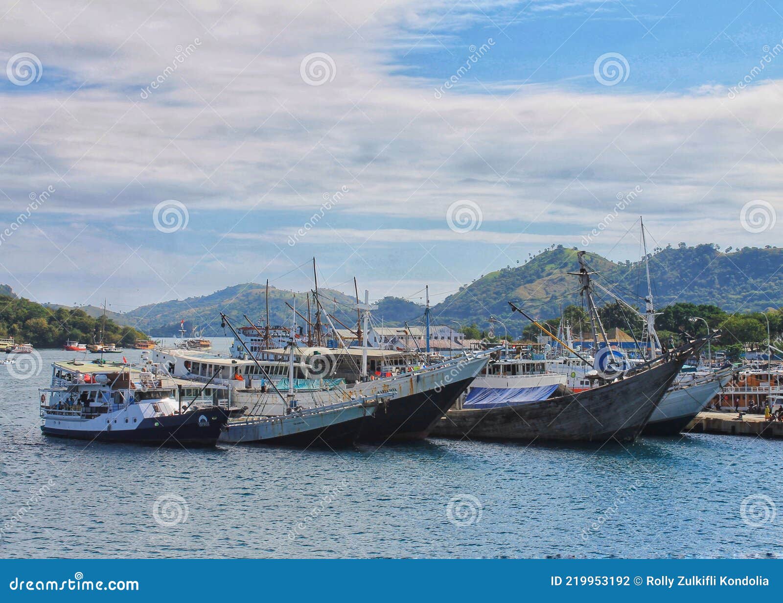 Fishing Boats Dock at the Port Editorial Photography - Image of harbor ...