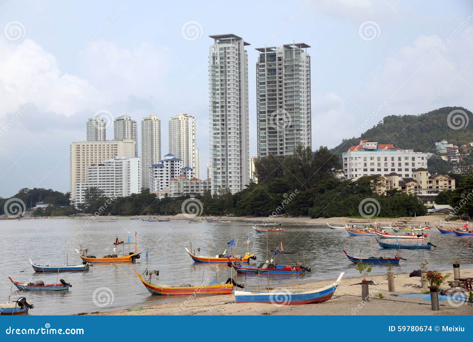 Fishing boats stock photo. Image of boat, fishermen, fleet - 59780674