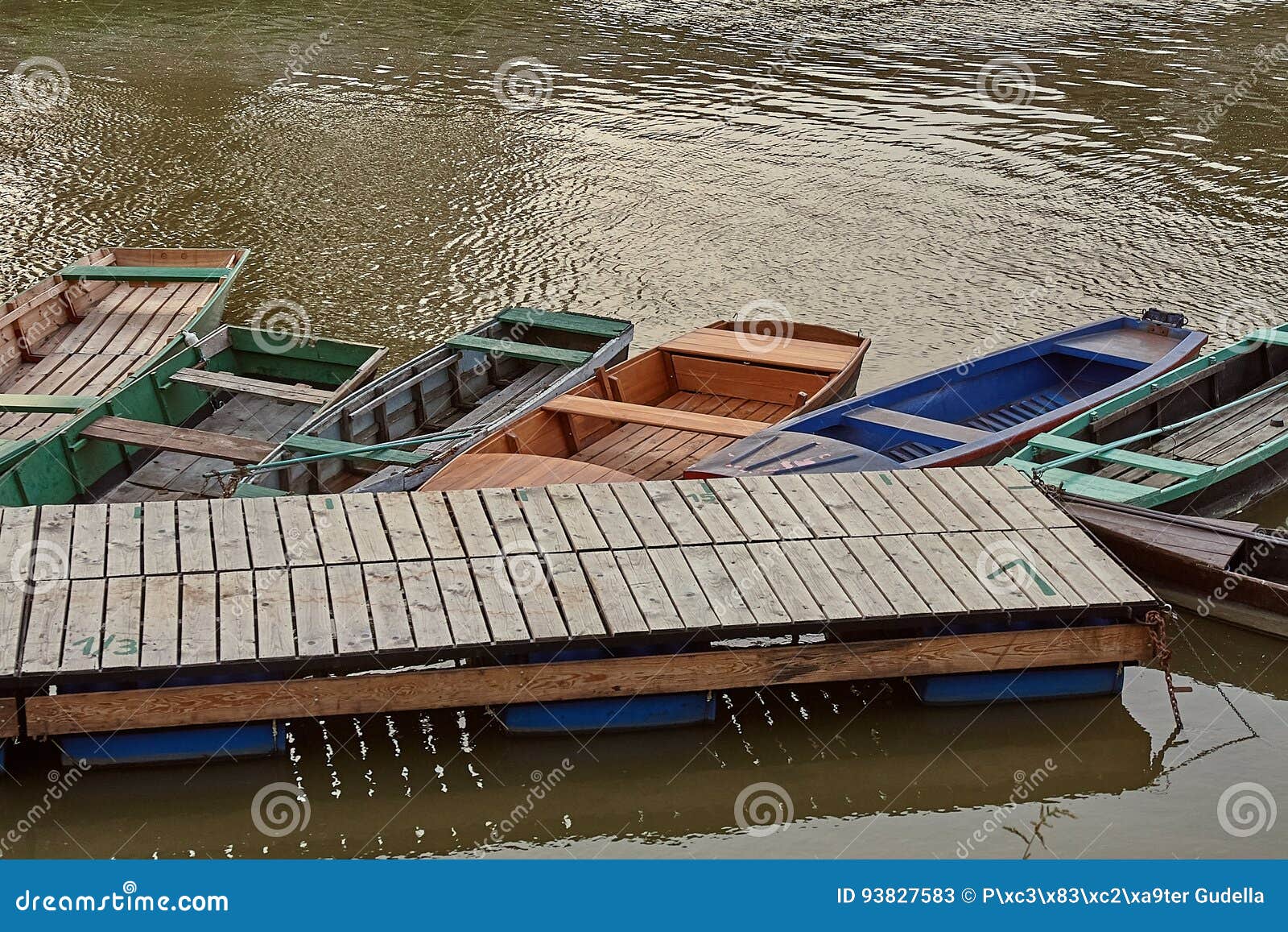 Fishing Boats at a Pier stock image. Image of dock, background - 93827583