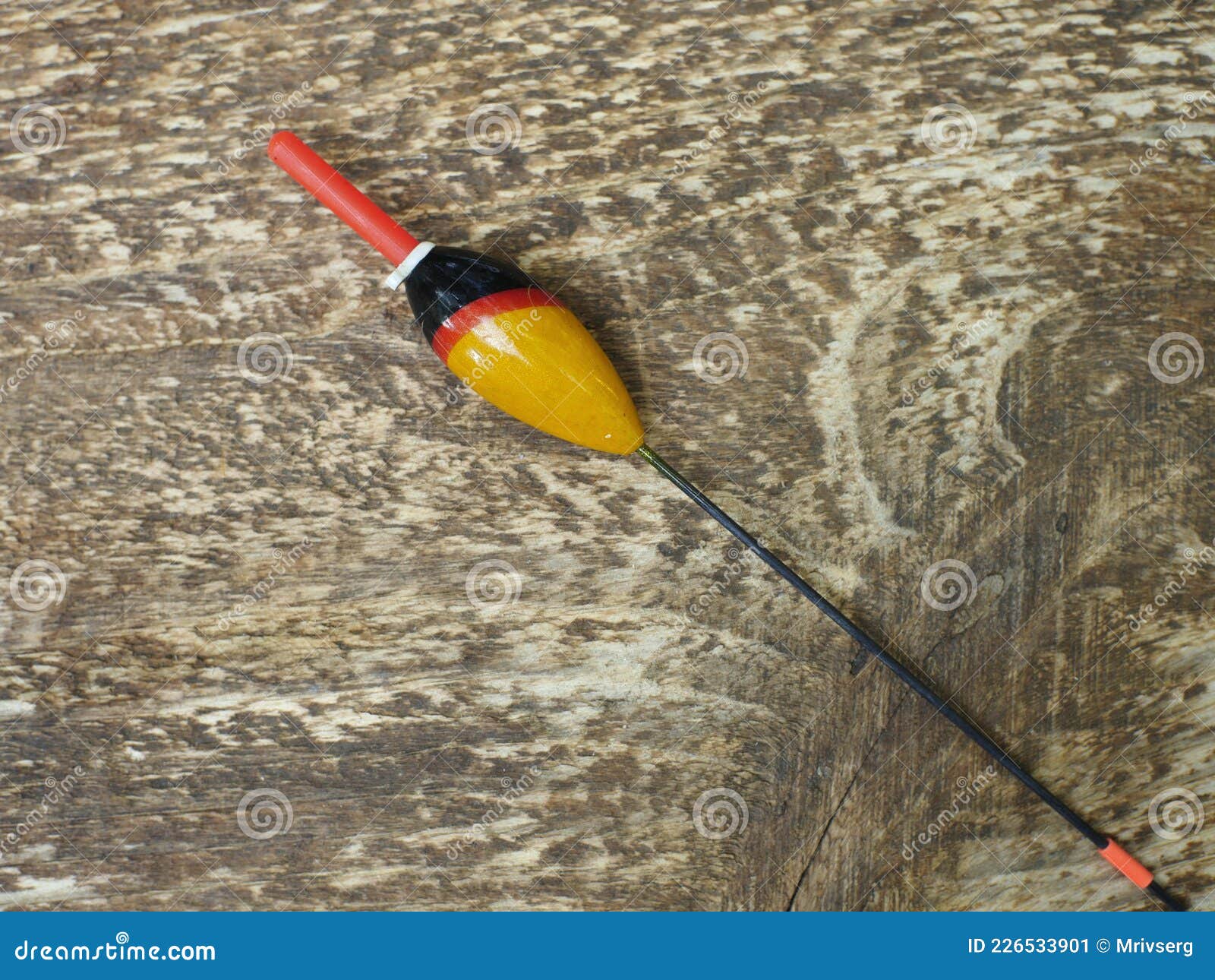 Fishing bobbers close-up stock image. Image of buoy - 226533901