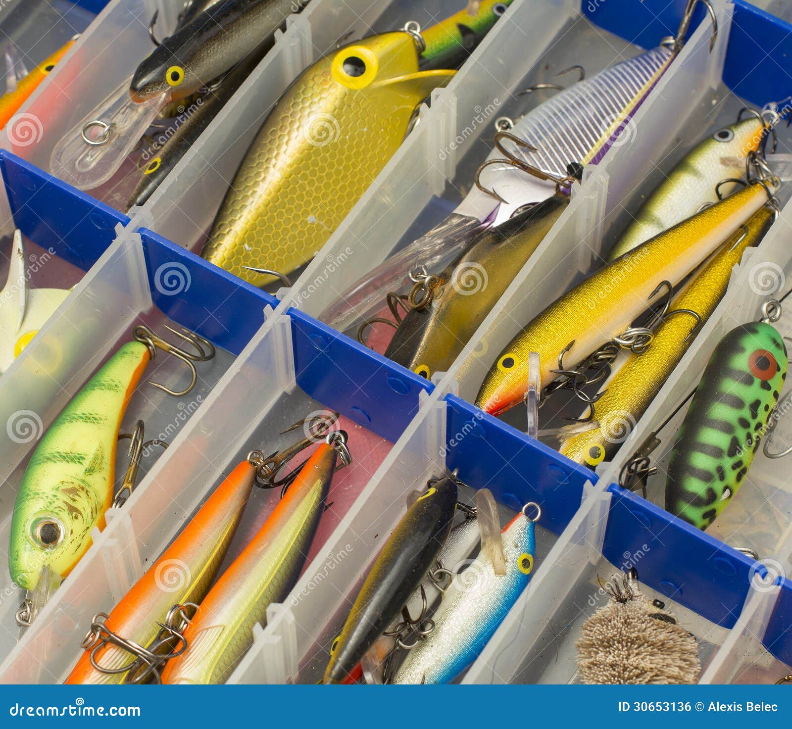 Fishing box stock photo. Image of angler, angling, lure - 30653136