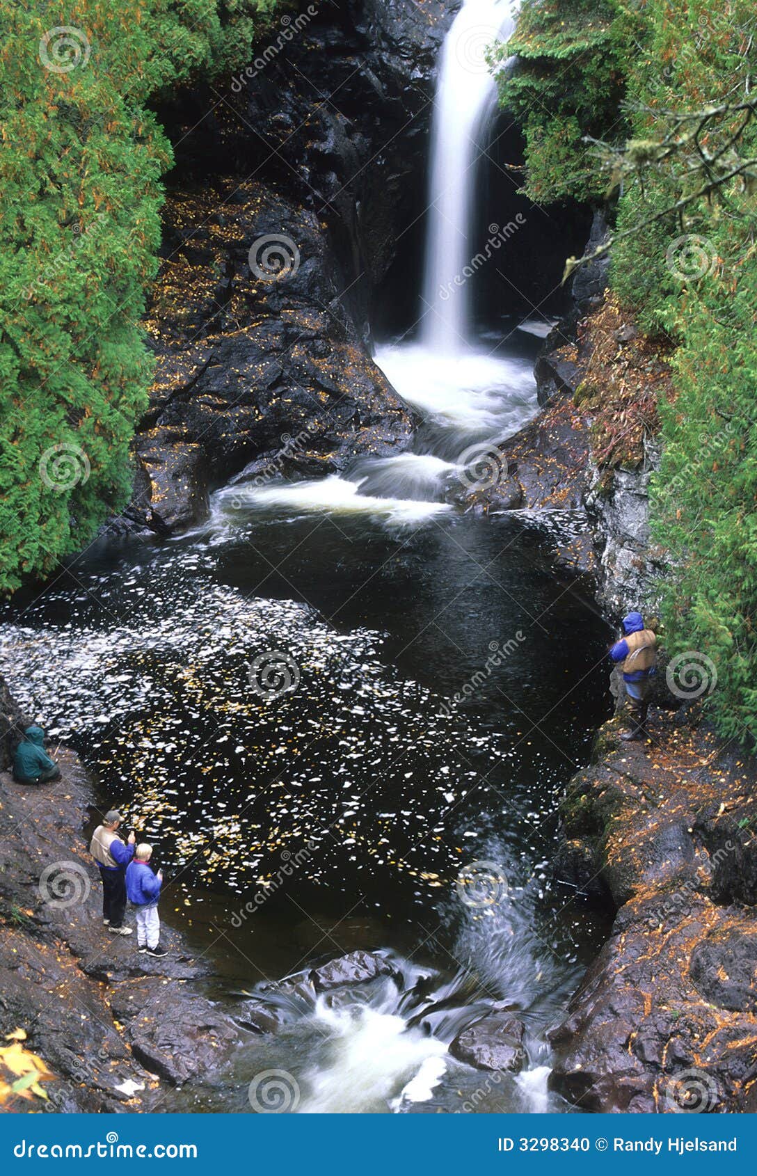 Fishing the Cascade River stock photo. Image of north - 3298340
