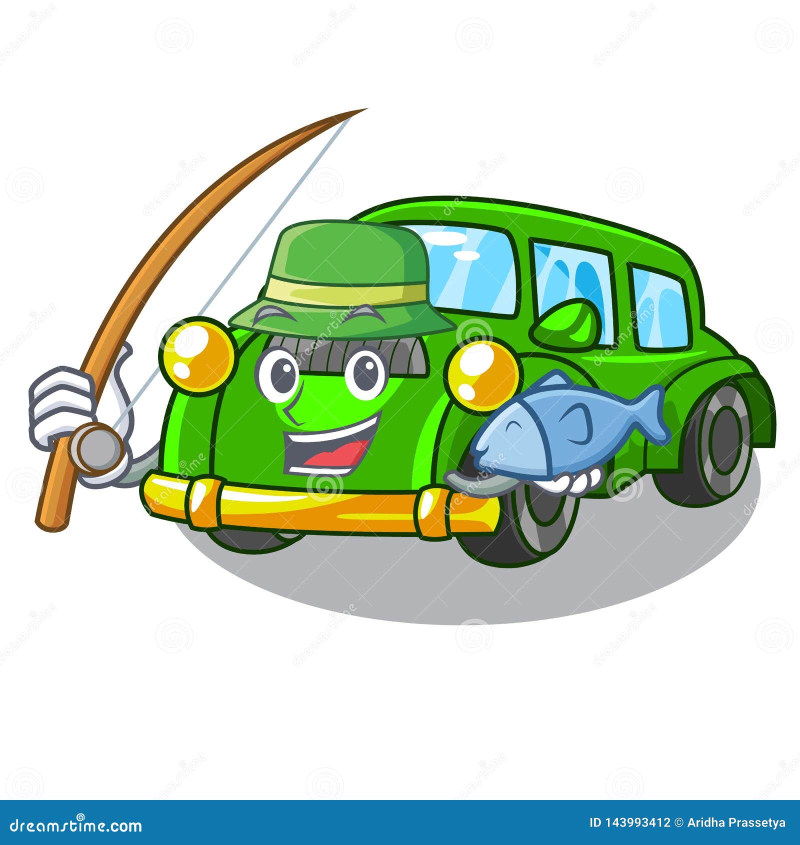 Classic Fishing Cutter Vector Illustration | CartoonDealer.com #76180914