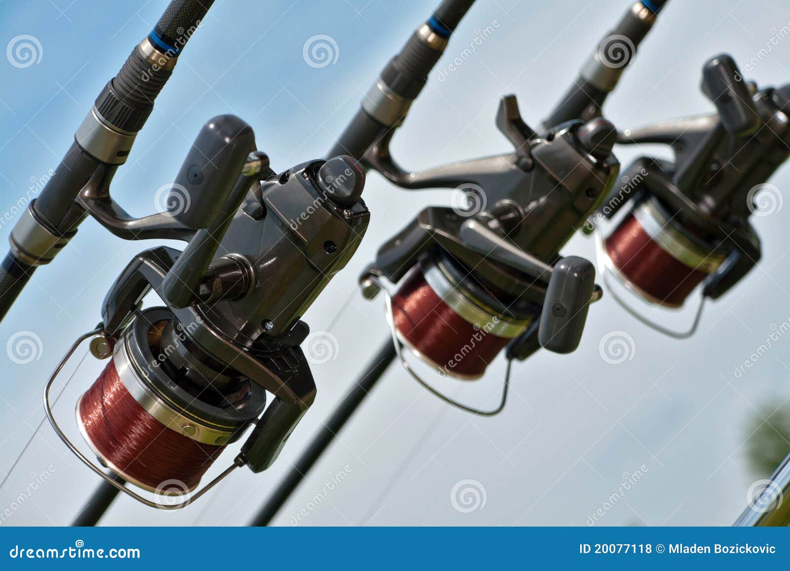 Fishing equipment stock photo. Image of triple, perspective - 20077118