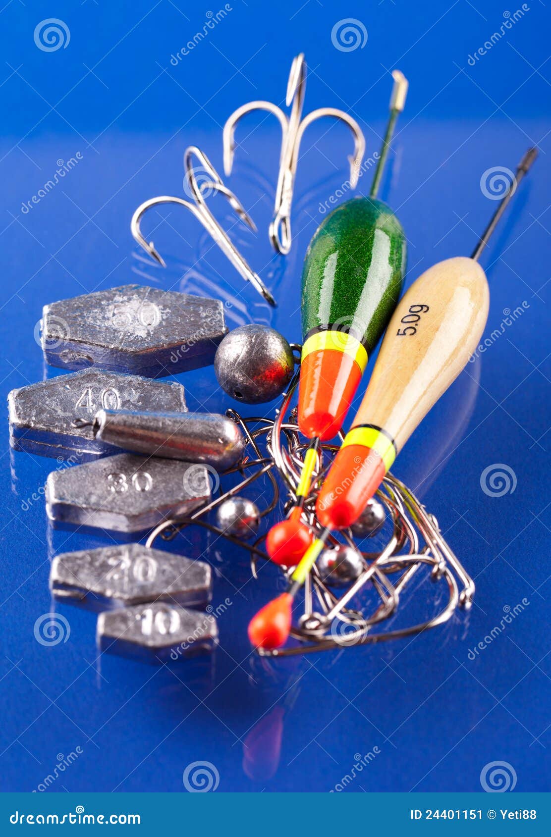 Fishing equipment stock image. Image of fishing, freshwater - 24401151