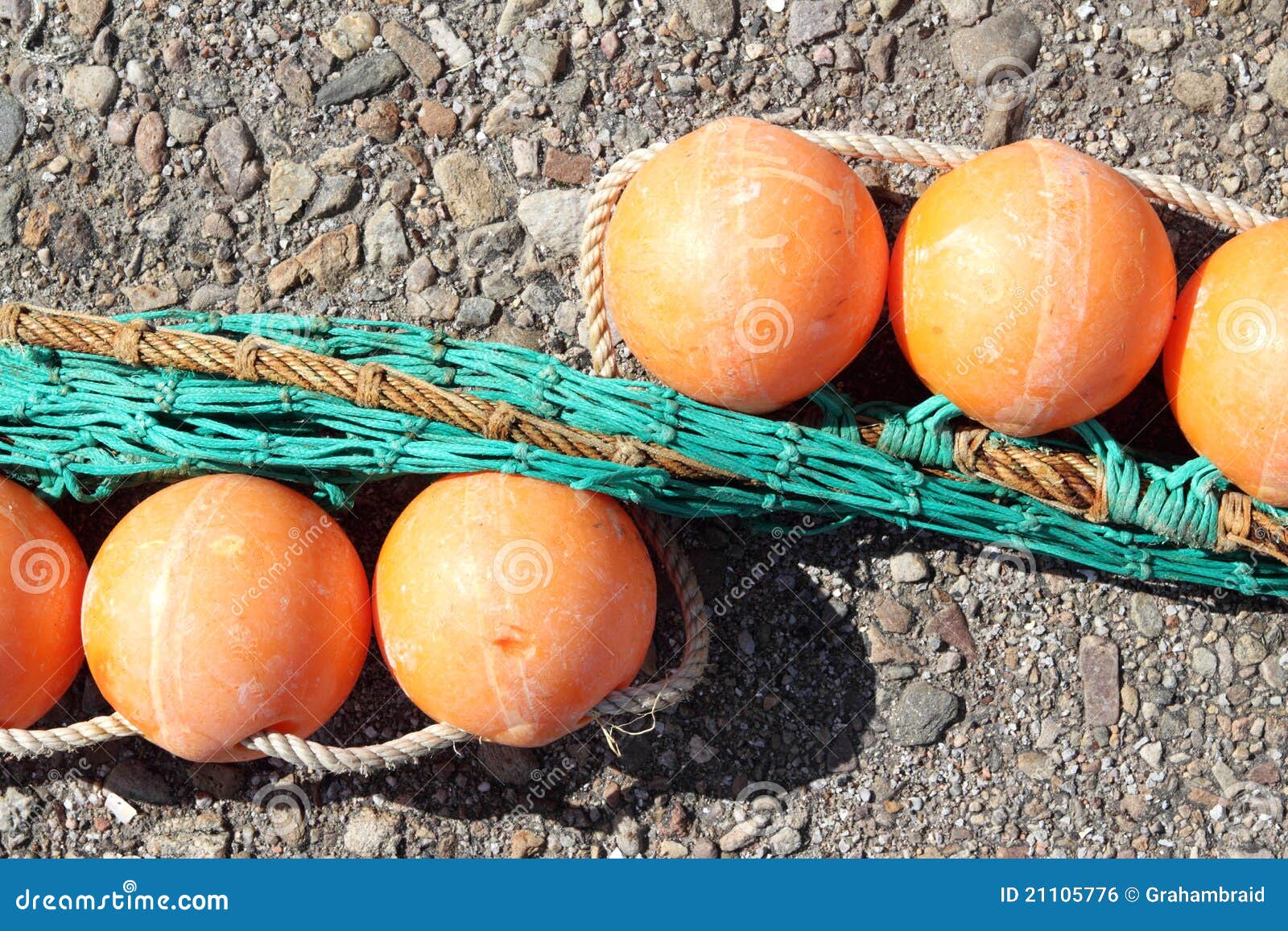 Fishing floats and rope stock photo. Image of seaside - 21105776