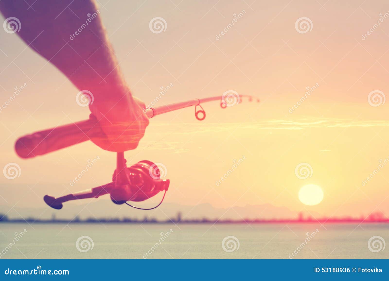 Fishing stock photo. Image of catch, outdoors, rest, shore - 53188936