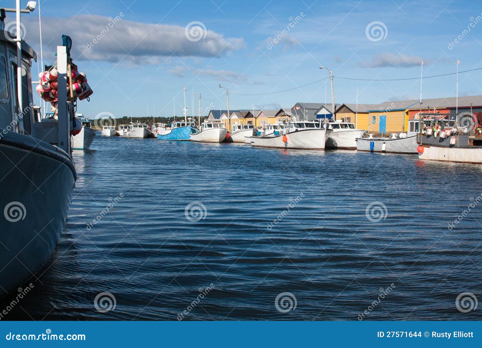 Fishing harbor stock photo. Image of boat, maritimes - 27571644
