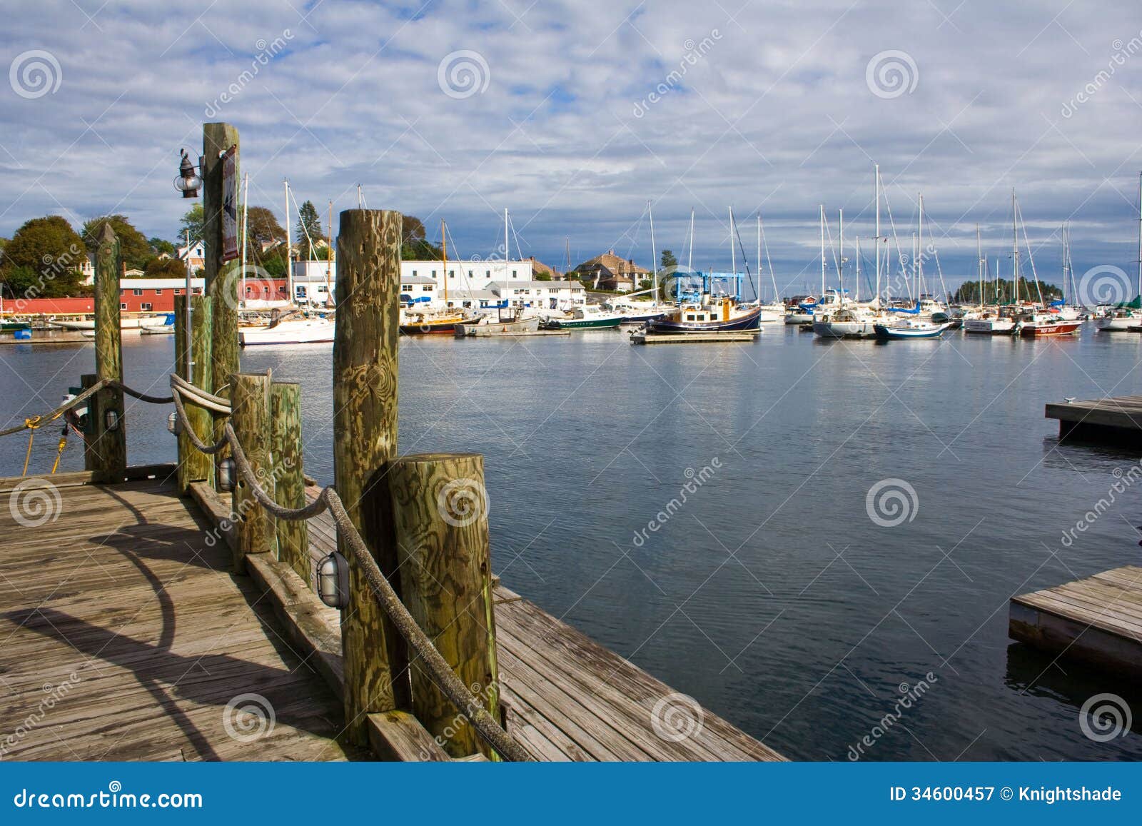 Fishing harbor stock image. Image of wharf, harbor, fishing - 34600457