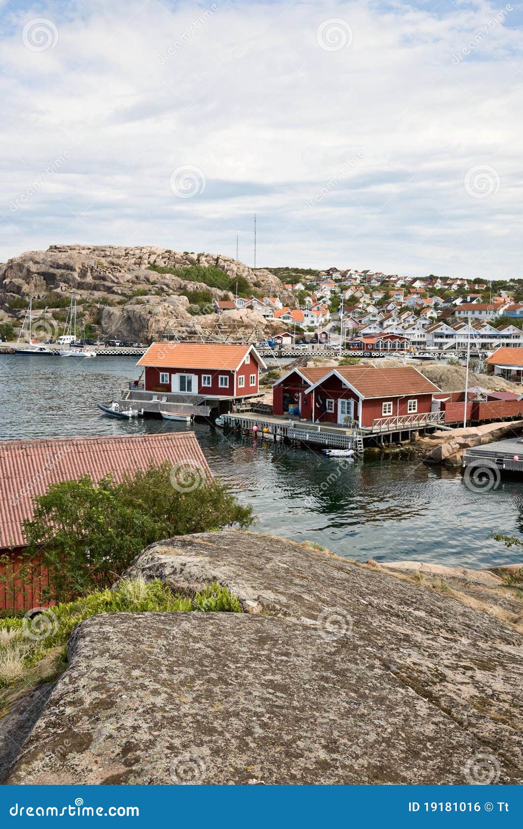 Fishing harbour stock photo. Image of seashore, cottage - 19181016