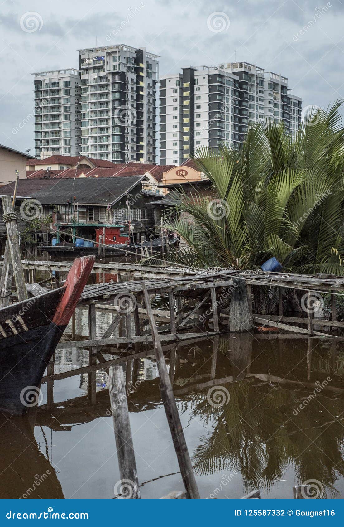 Fishing Harbour in Malaysia. Editorial Photography - Image of malaysia ...