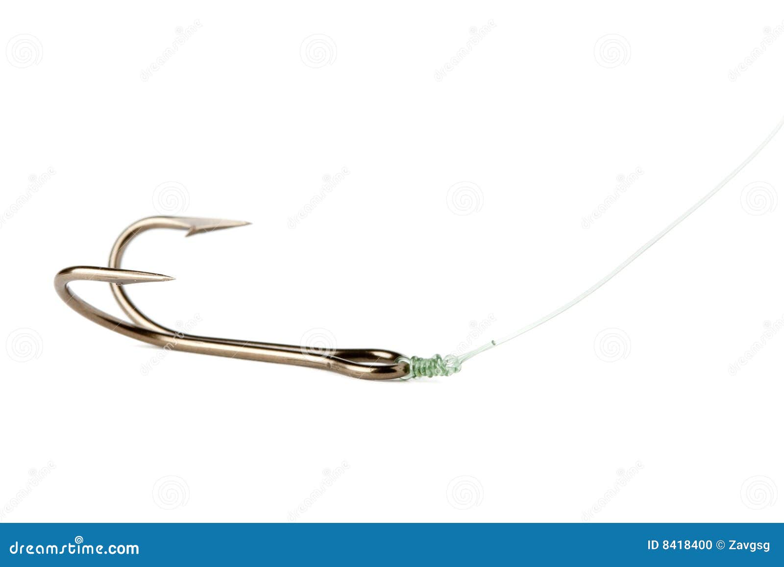 Fishing hook stock photo. Image of fish, sports, line - 8418400