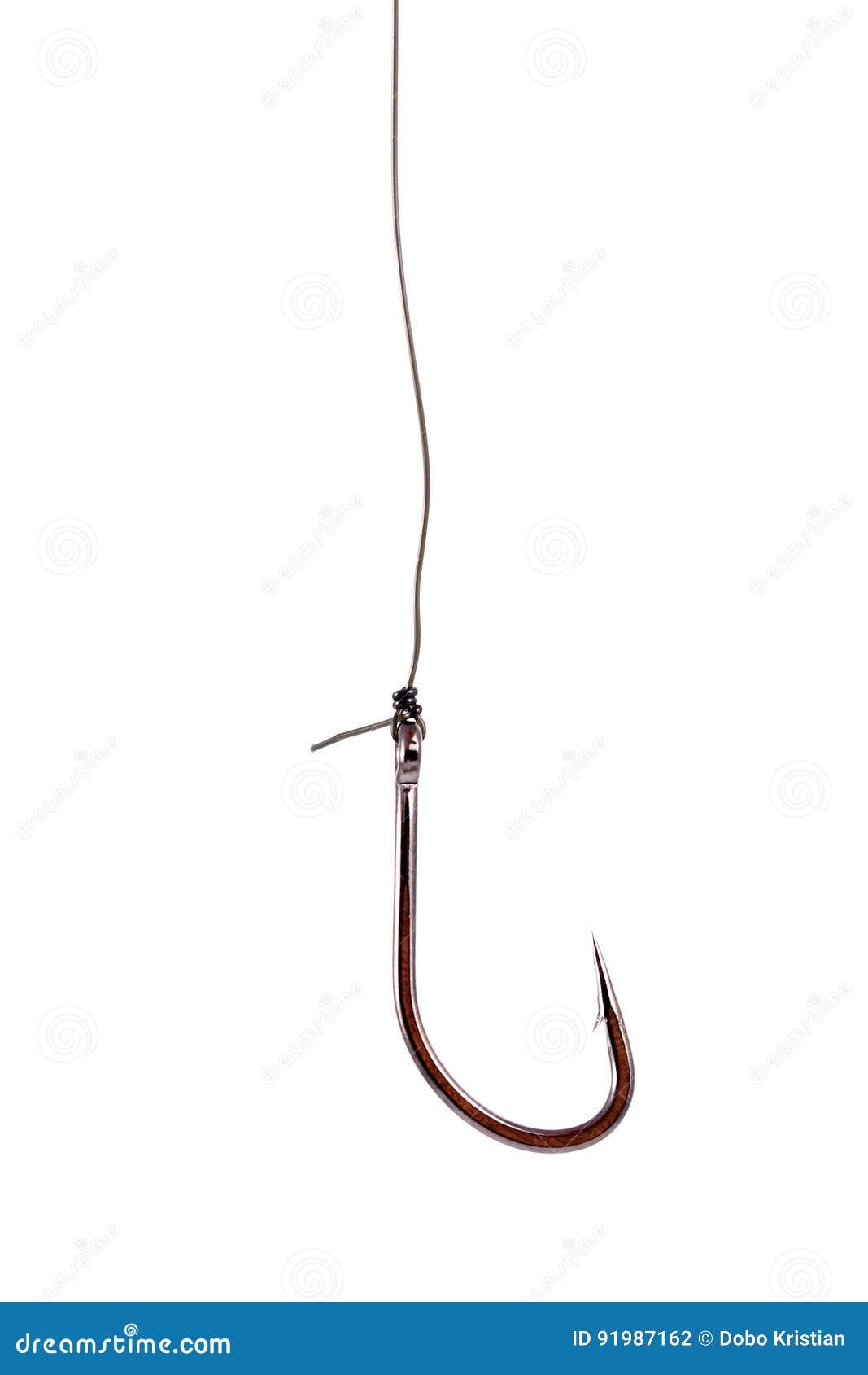 Fishing hook stock photo. Image of fishing, bait, closeup - 91987162