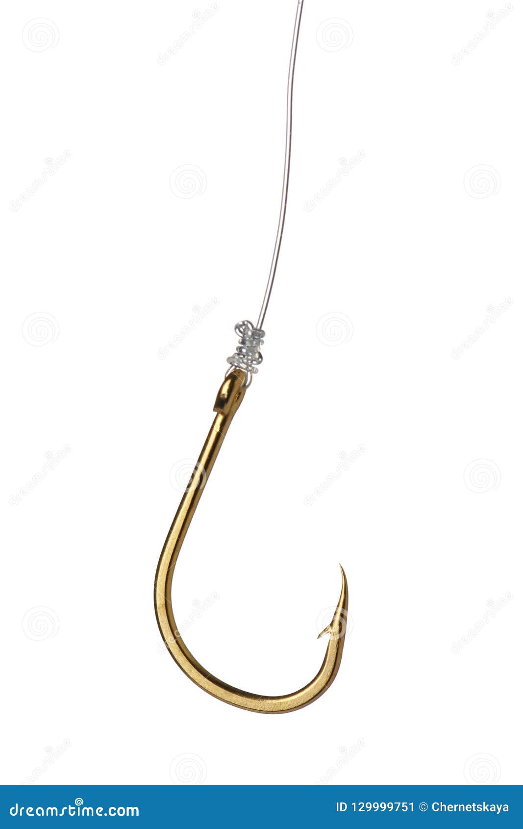 Fishing Hook on White Background Stock Image - Image of professional ...