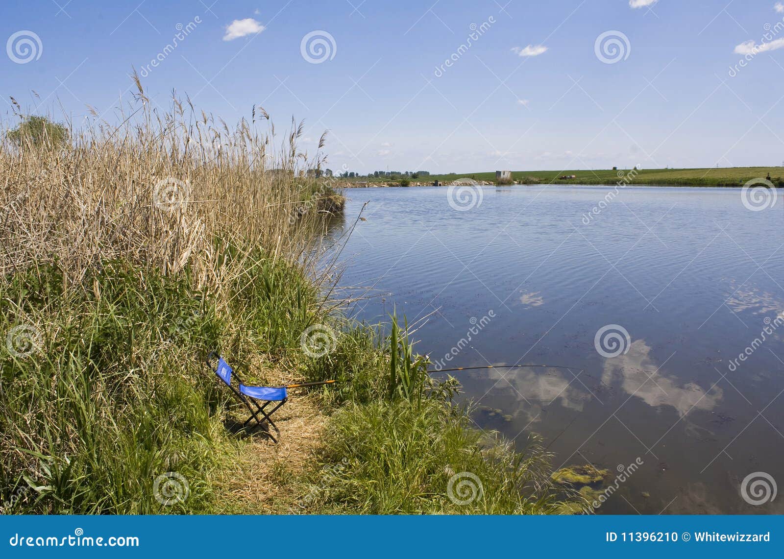 Fishing lake stock photo. Image of pursuit, mist, beauty - 11396210