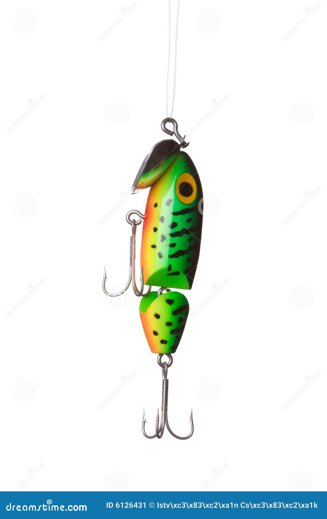 Fishing lure stock image. Image of dangle, entice, attract - 6126431