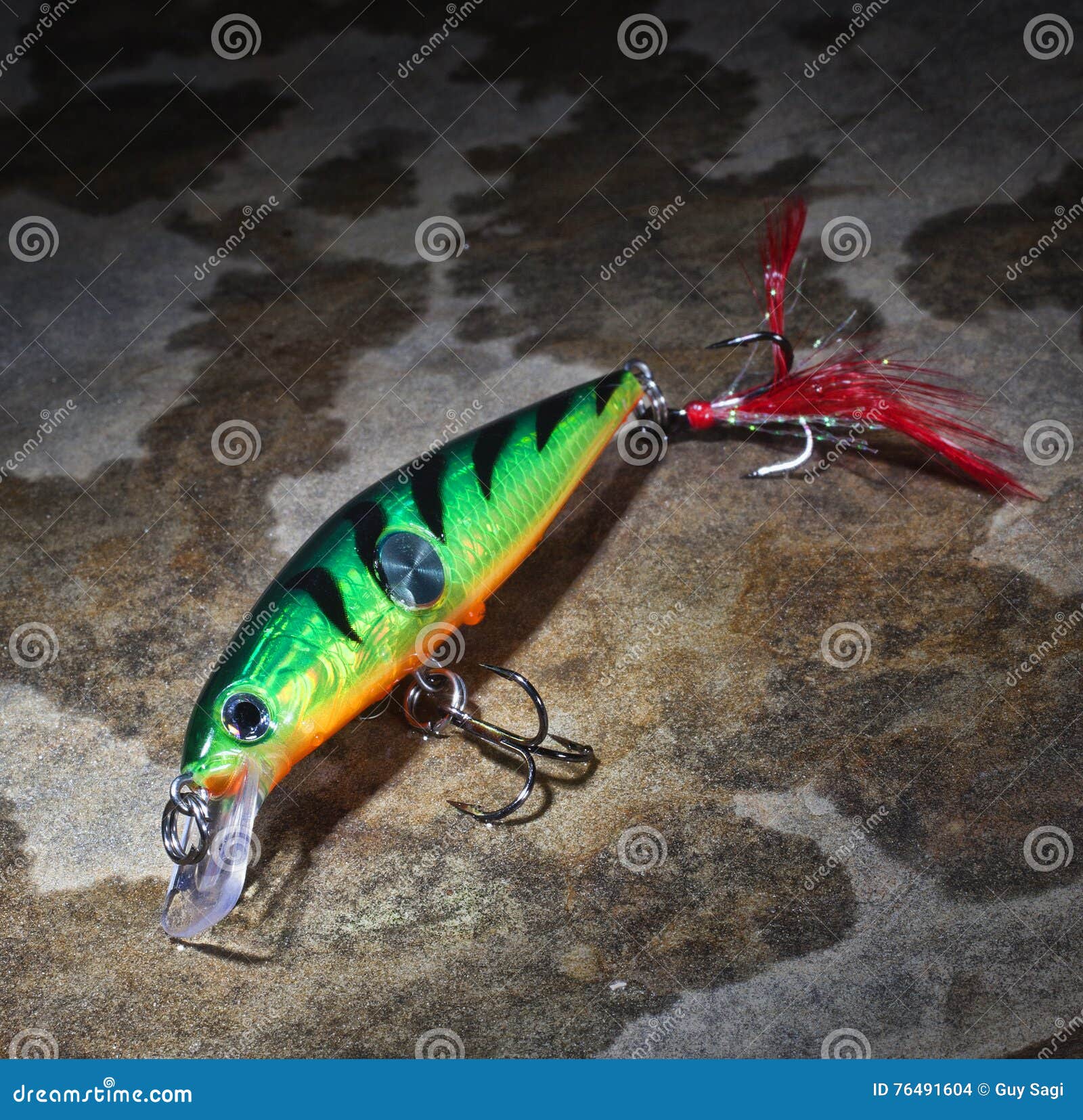 Fishing lure stock photo. Image of beige, mylar, crankbait - 76491604