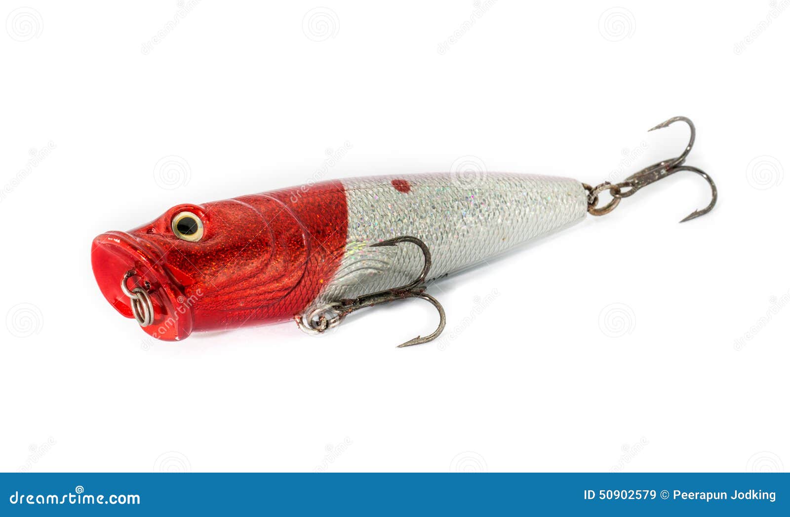 Fishing Lure Popper. Casting and Spinning Stock Image - Image of ...