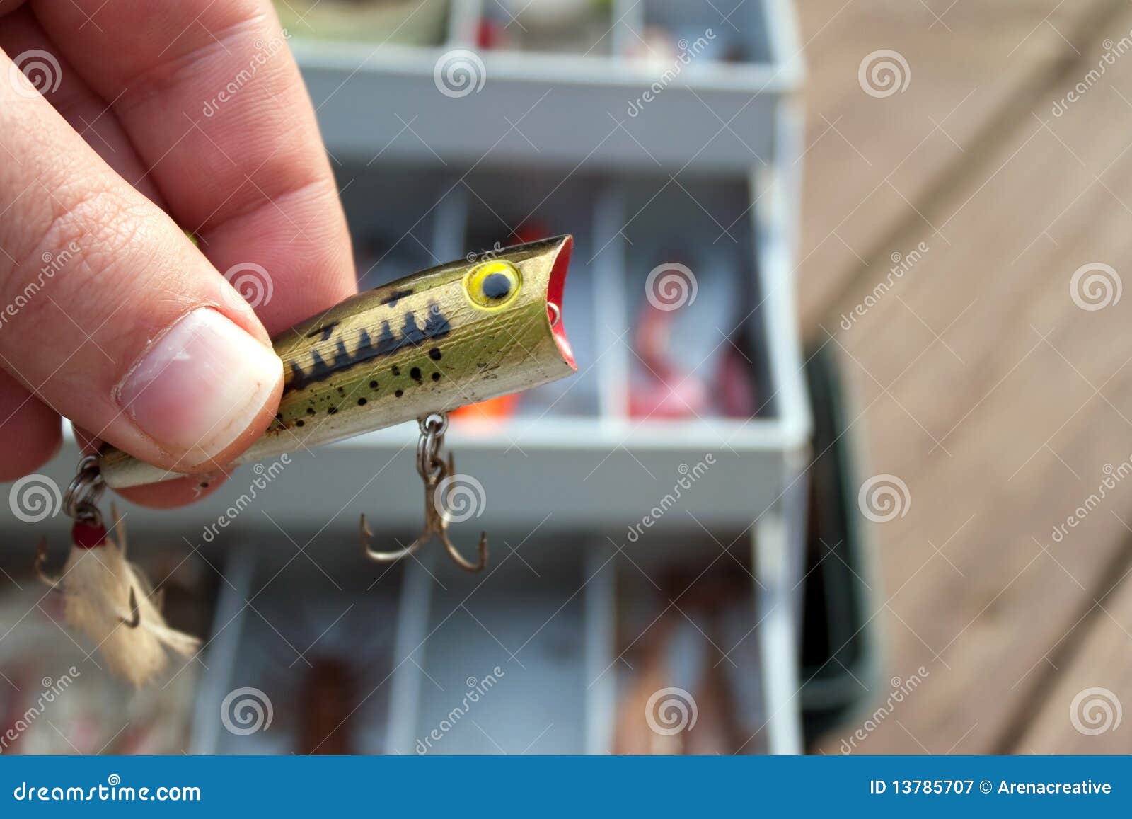 Fishing Lure Selection stock image. Image of accessory - 13785707