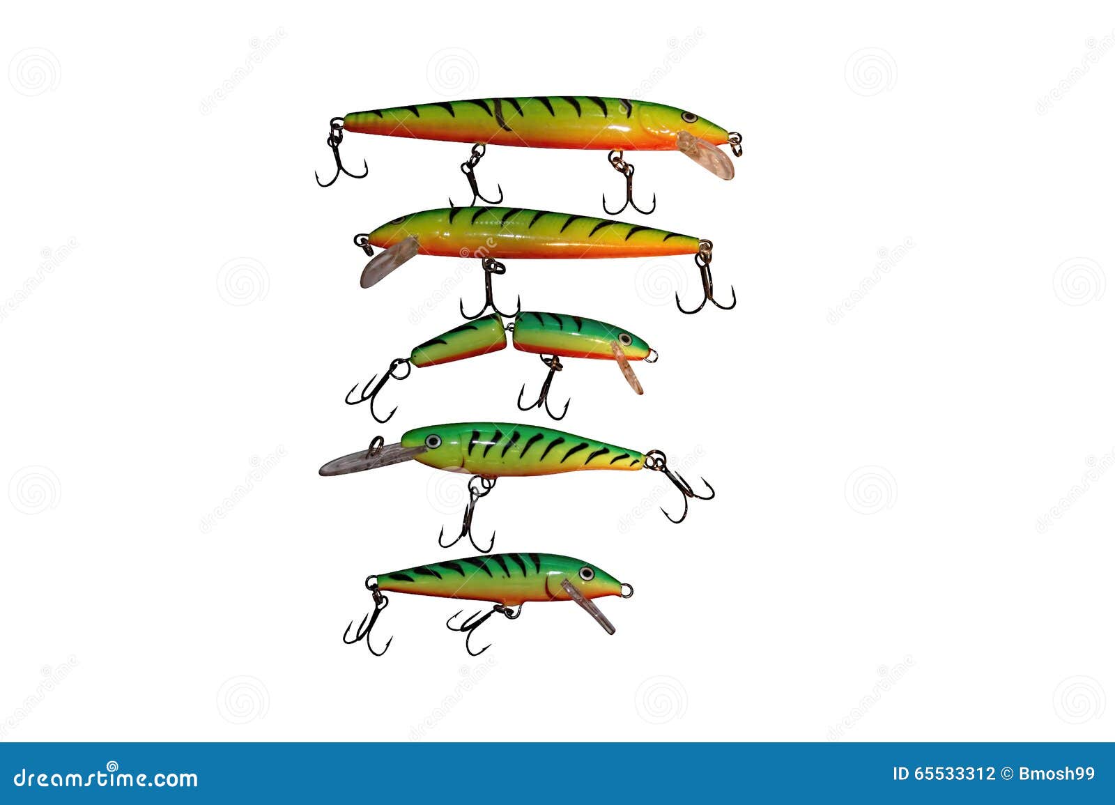 Fishing Lures stock photo. Image of spots, rapala, bait - 65533312