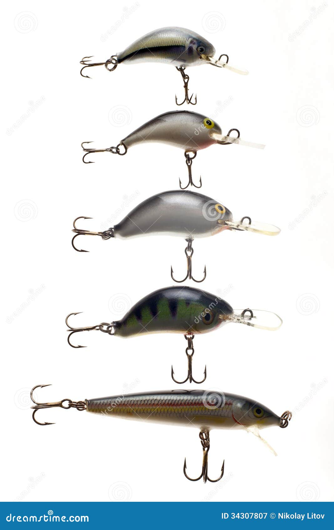 Fishing Lures stock image. Image of fishing, freshwater - 34307807