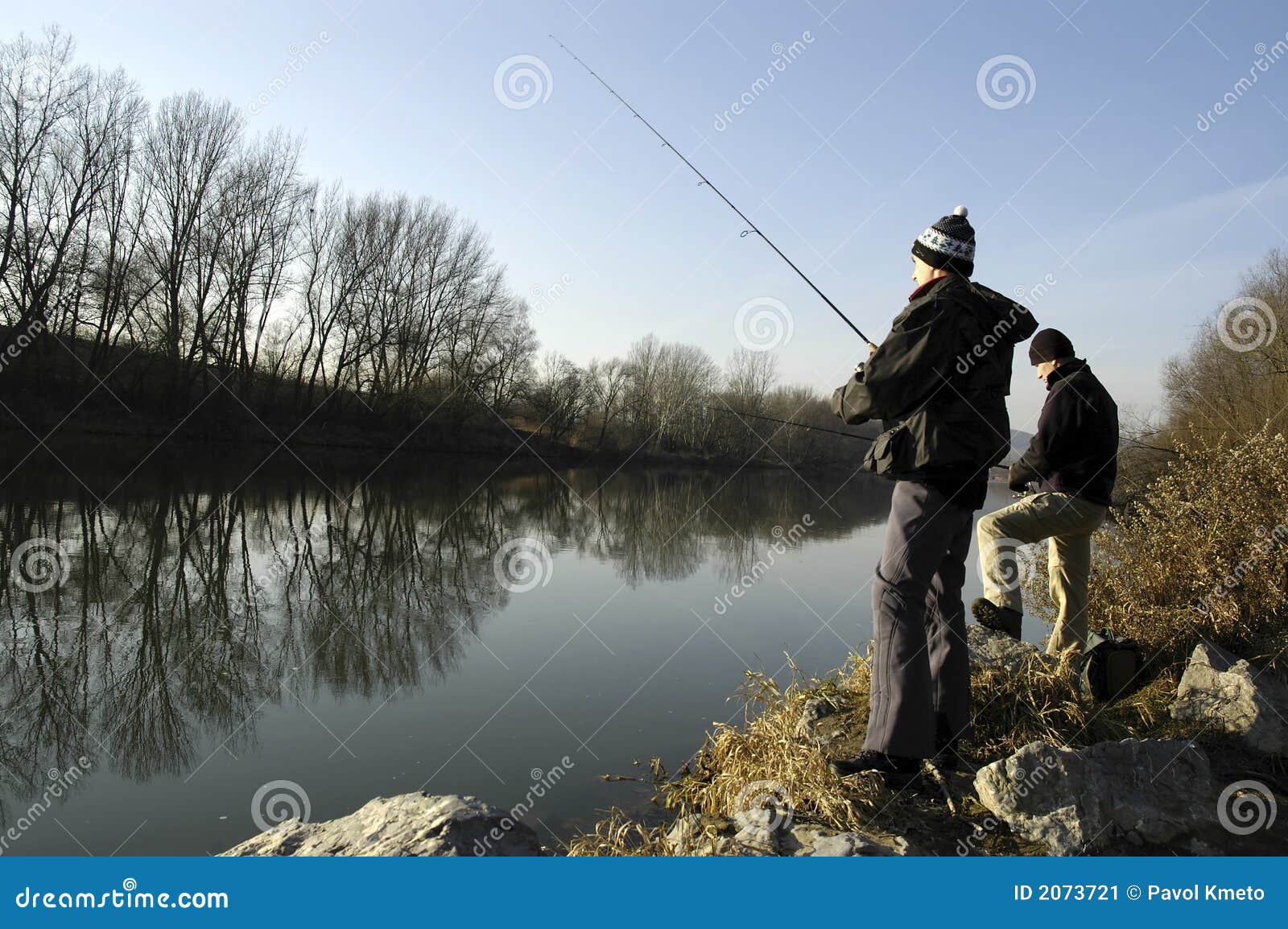 Fishing mans stock image. Image of male, fish, lure, outdoors - 2073721