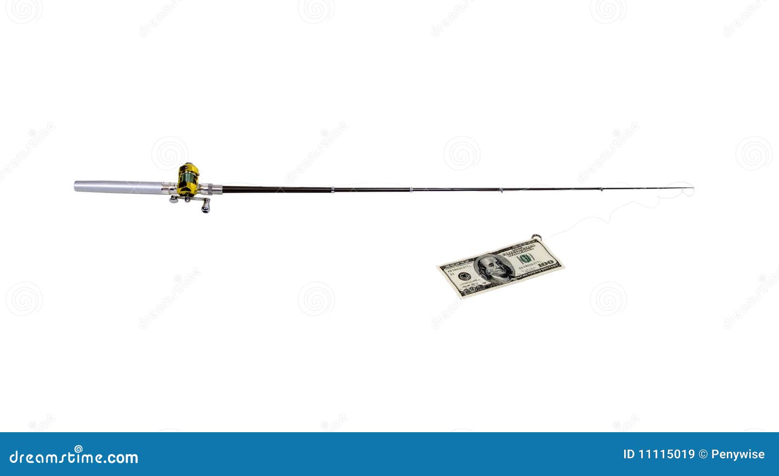 Fishing for money stock image. Image of finances, fishing - 11115019