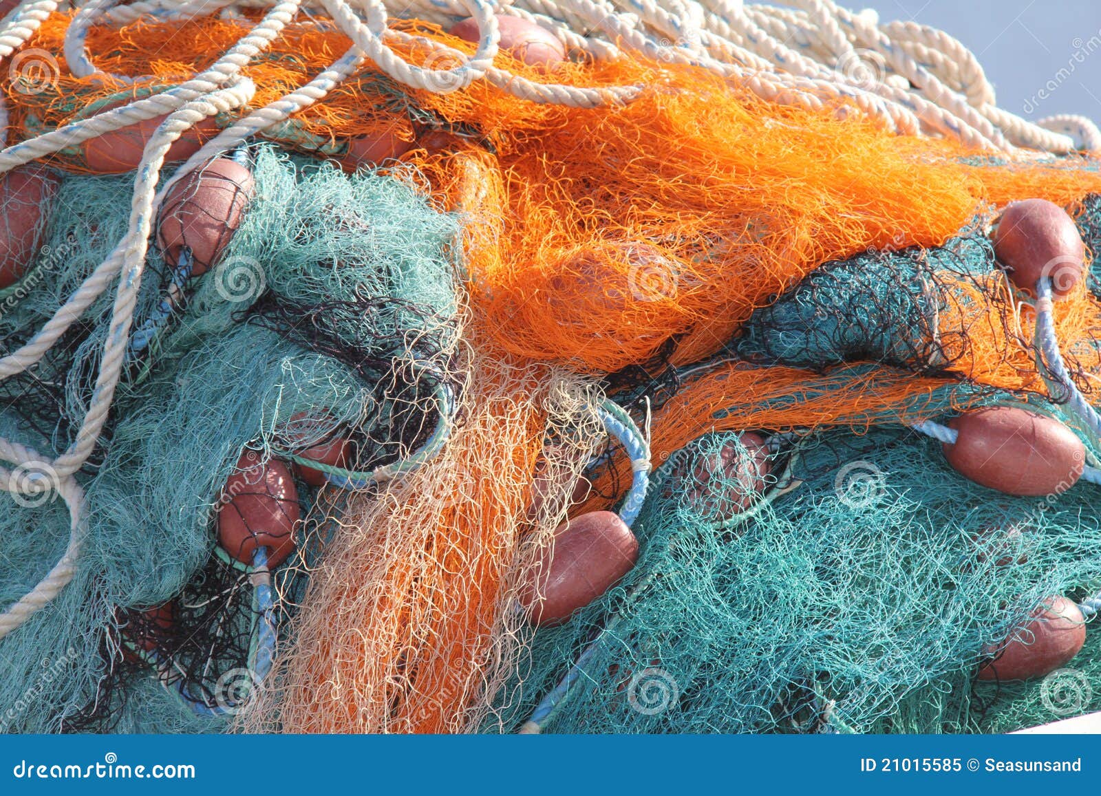 Fishing Net stock image. Image of hand, reflection, bazaar - 21015585